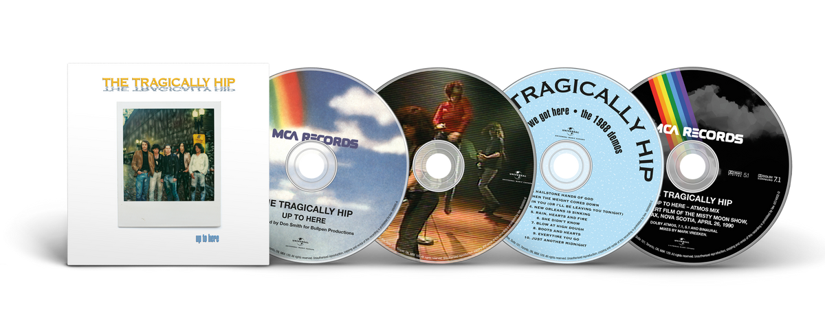The Tragically Hip – Up to Here CD Box Set – The Hip Gift Shop