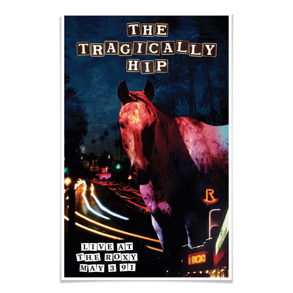 Live At The Roxy Limited Specialty Poster – The Hip Gift Shop